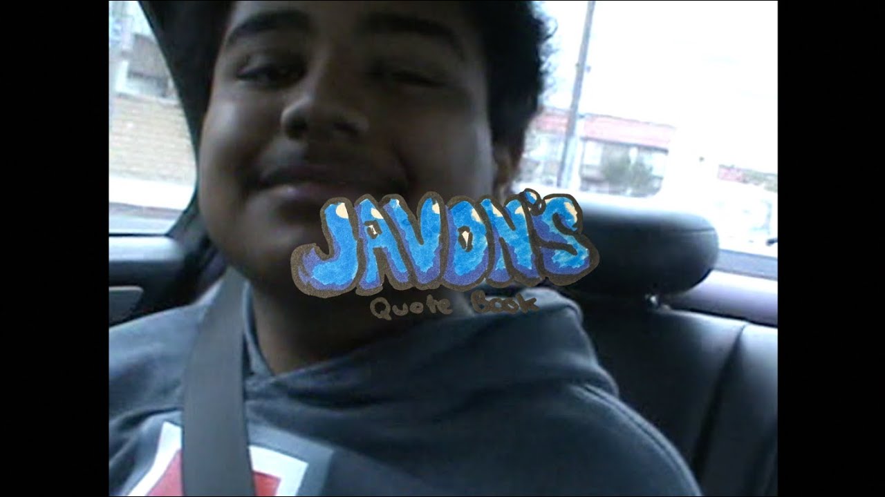Javon's Quote Book - YouTube