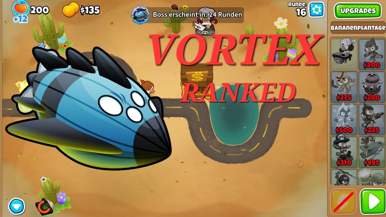 Vortex Ranked | First Bank | BTD 6 - YouTube