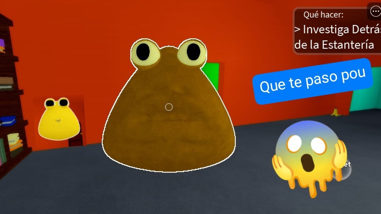 la venganza de pou en roblox XD - YouTube