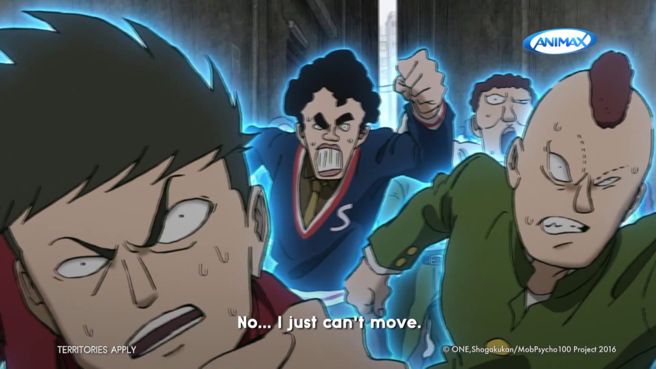 Mob Psycho 100 - Best Fights - Ritsu VS White T Poison - YouTube