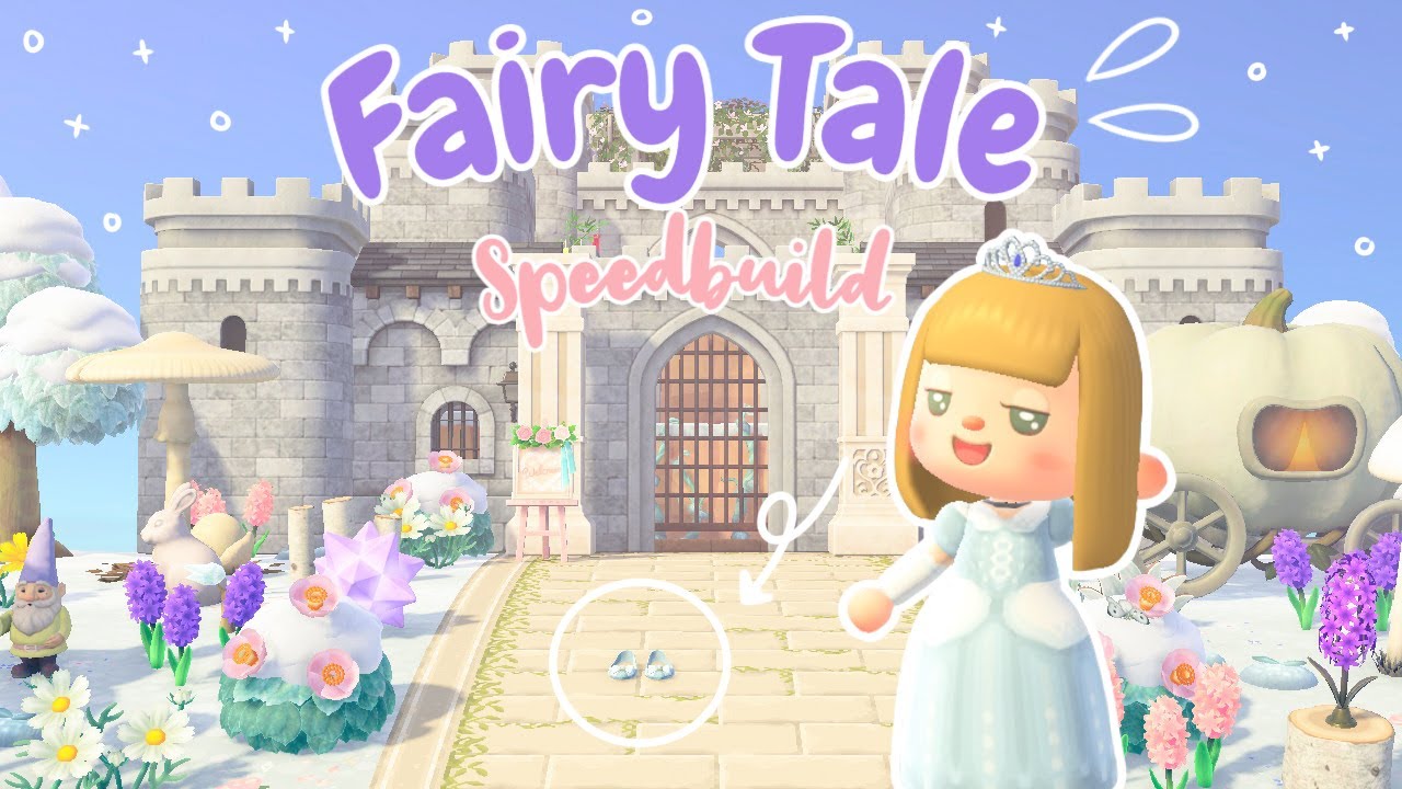 Castlecore meets Fairytale | ACNH 2.0 Speed Build | Design Ideas ...