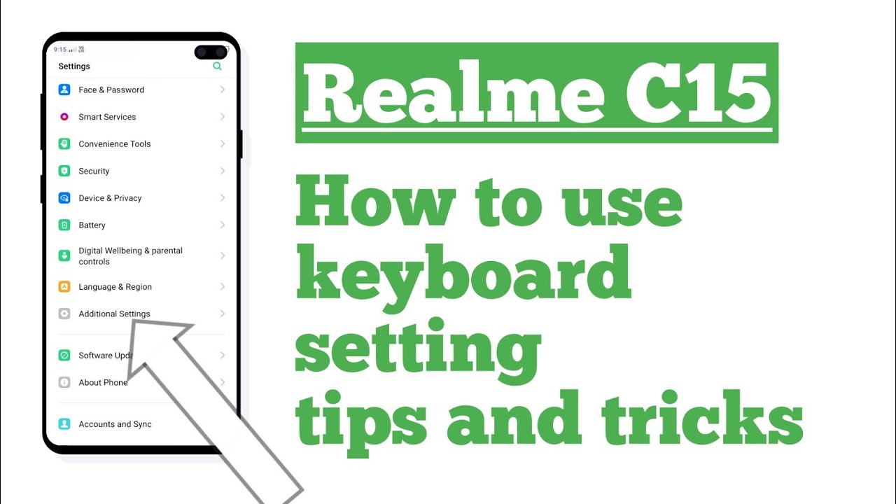 Realme C15 keyboard setting keyboard setup Hidden trick - YouTube