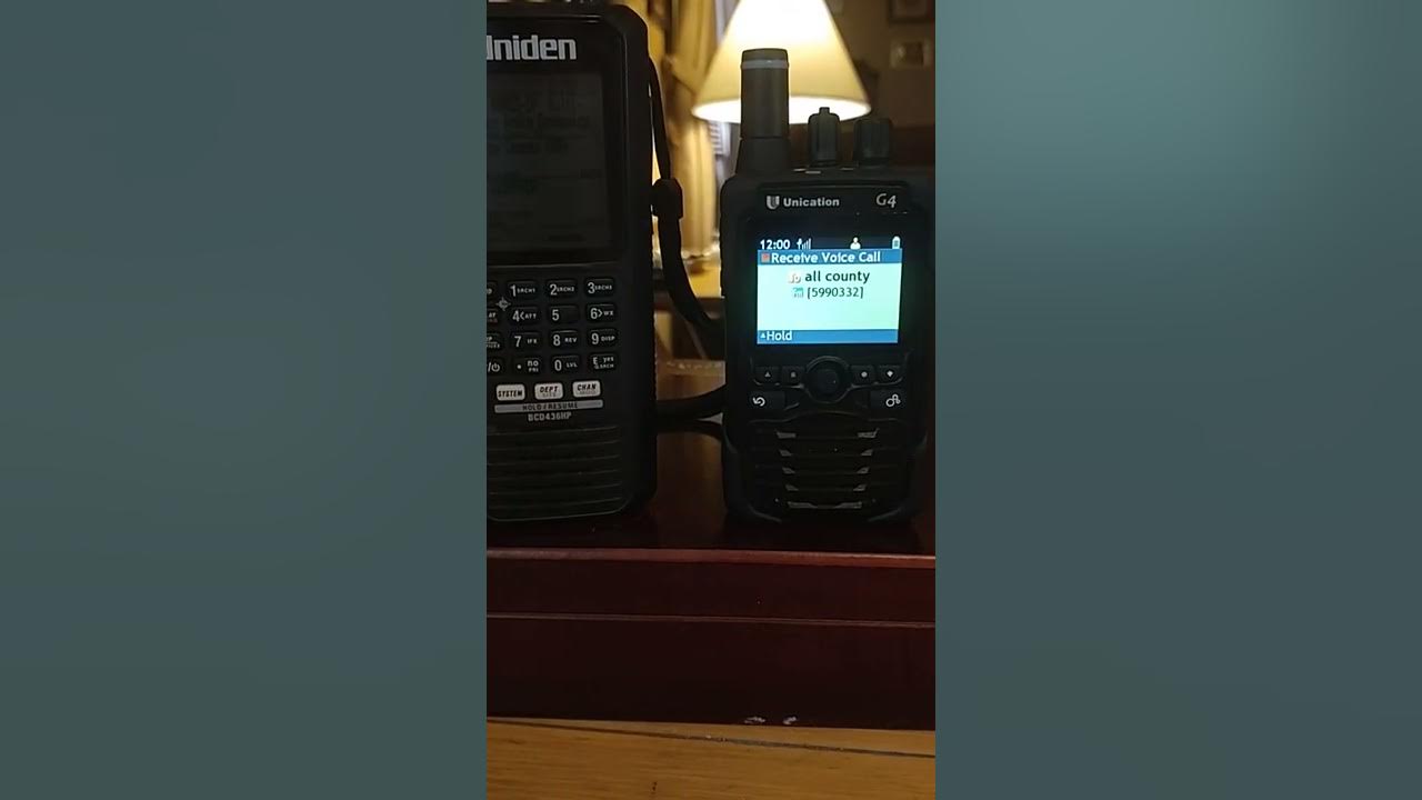 Unication G4. P25T Subgroup tone alert. - YouTube