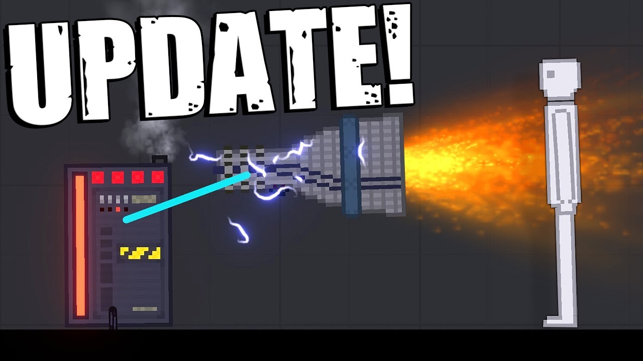 I Made a SUPER LASER with the NEW Generators in the People Playground ...