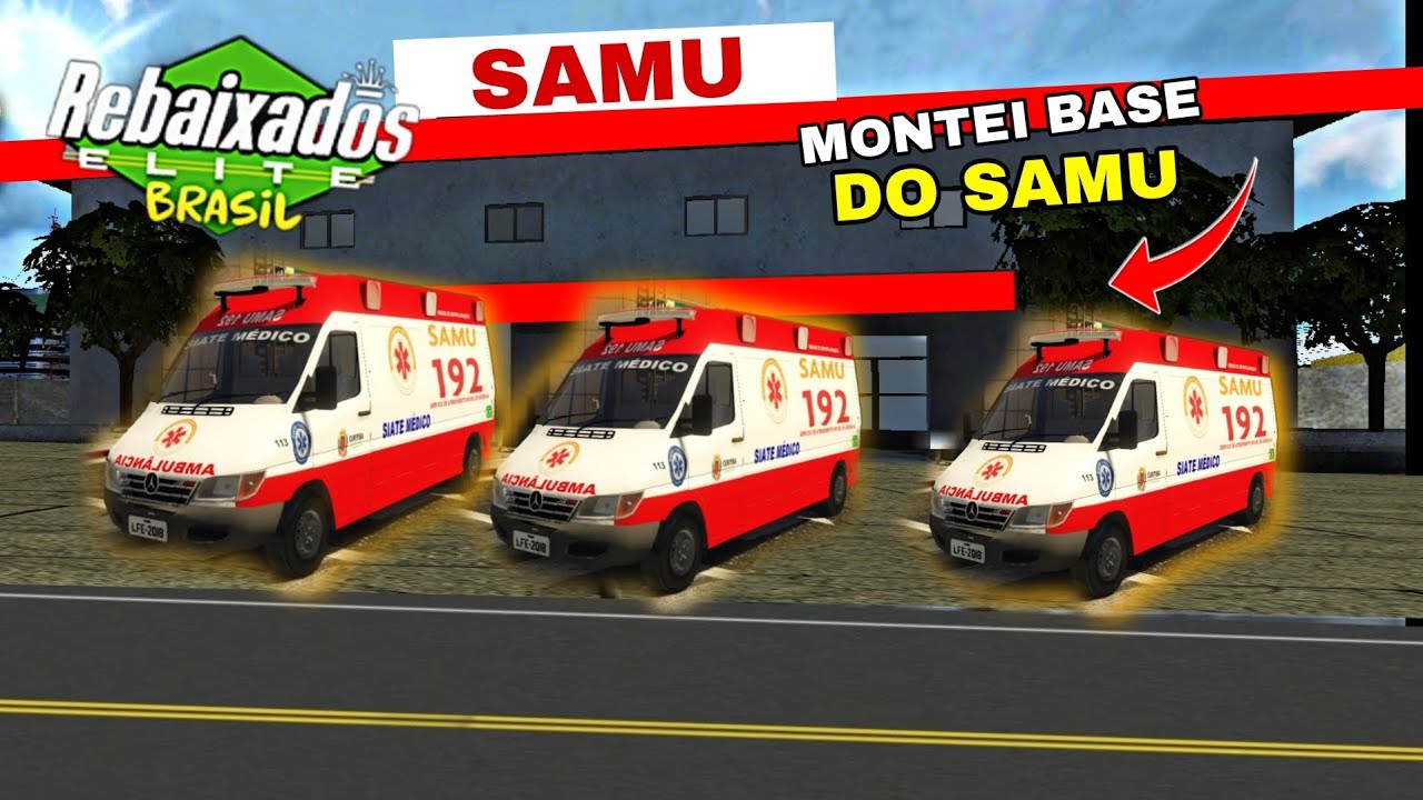 MONTEI A BASE DO SAMO NO REBAIXADOS ELITE BRASIL - YouTube
