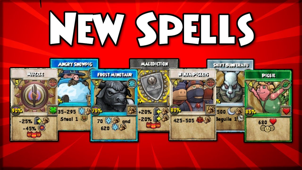 [W101] New Spells - Wysteria Lore Pack + Creepy Carnival Gauntlet [HD ...