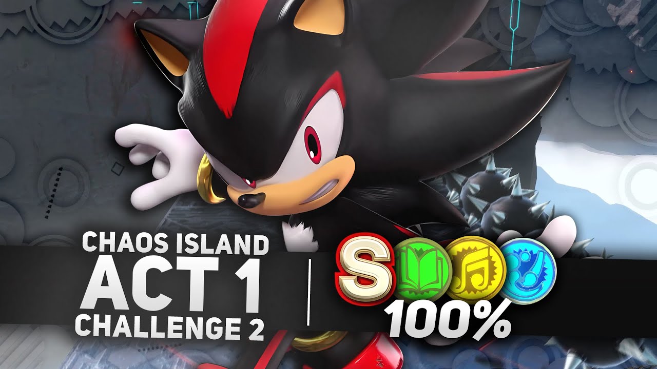 Sonic x Shadow Generations - Chaos Island Act 1 Challenge 2 "Chaos ...