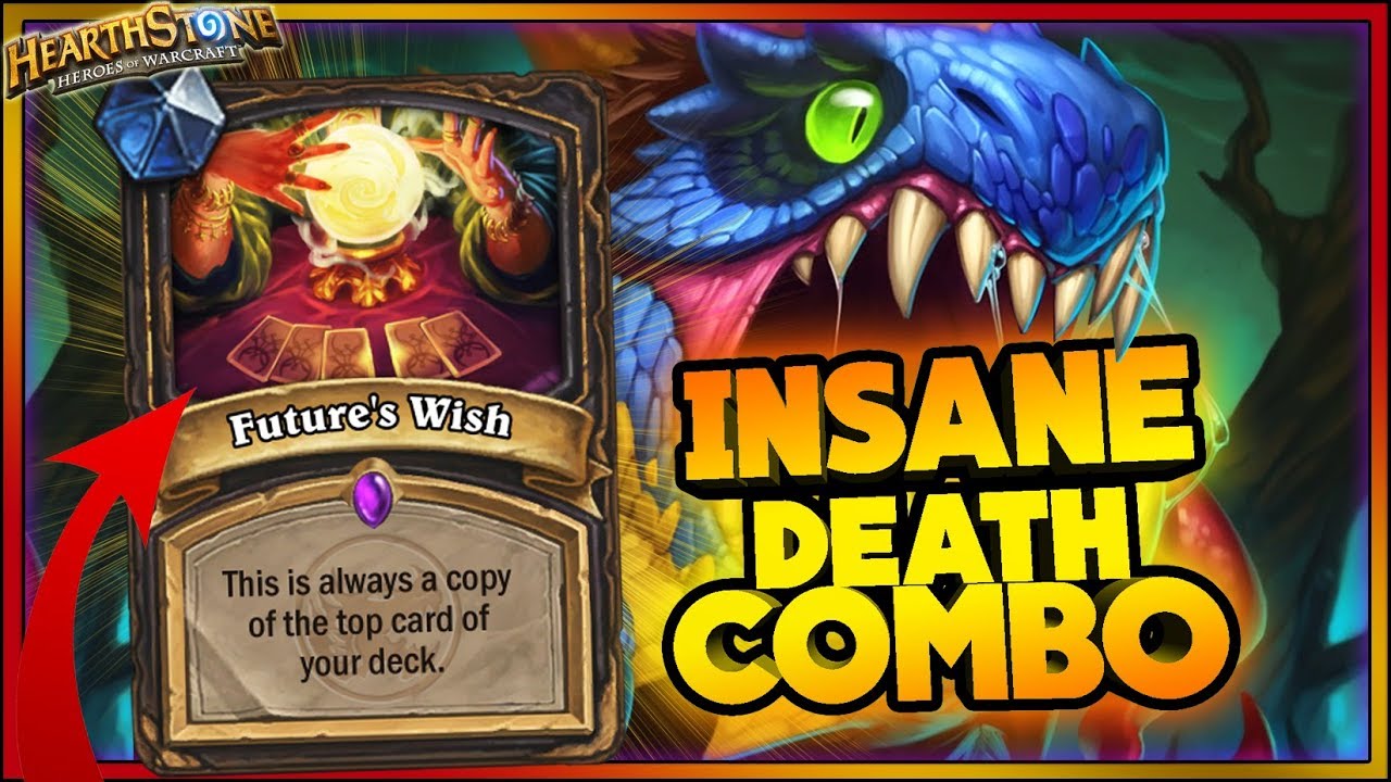 Hearthstone - INSANE DEATH COMBO - WTF RNG Moments - YouTube
