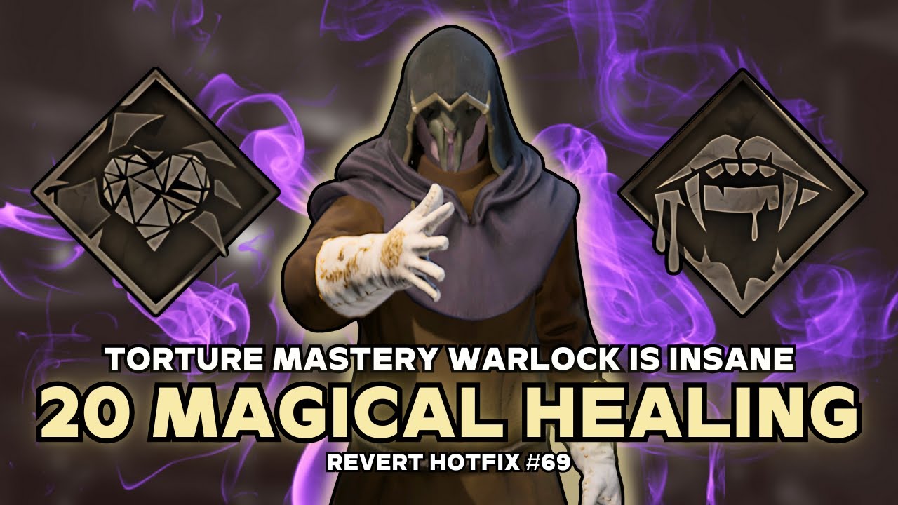 20 Magical Healing ABSOLUTELY COOKS | Warlock Build - Dark and Darker ...