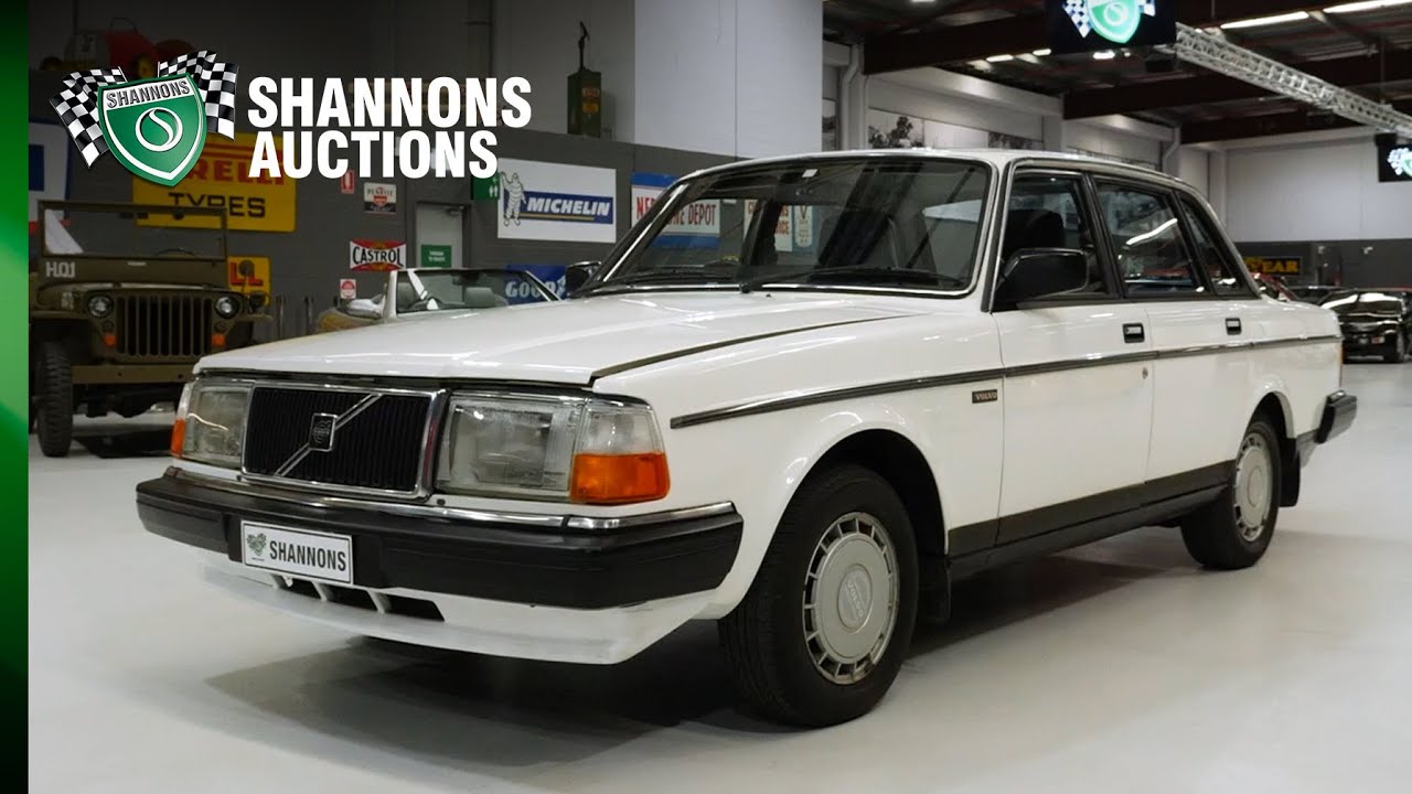 1987 Volvo 240 GL Sedan - 2021 Shannons Spring Timed Online Auction ...
