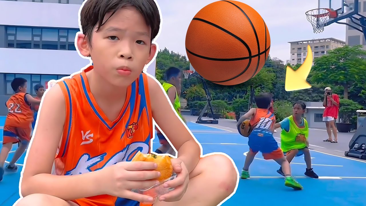 Kids Playing Basketball - Kid Xavi's Goals | Xavi Wins U10 Basketball ...
