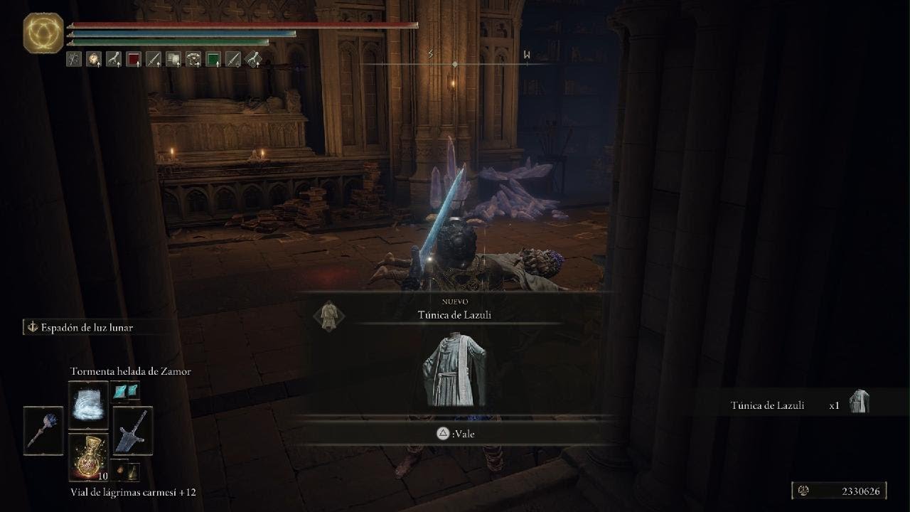 ELDEN RING túnica de Lazuli - YouTube