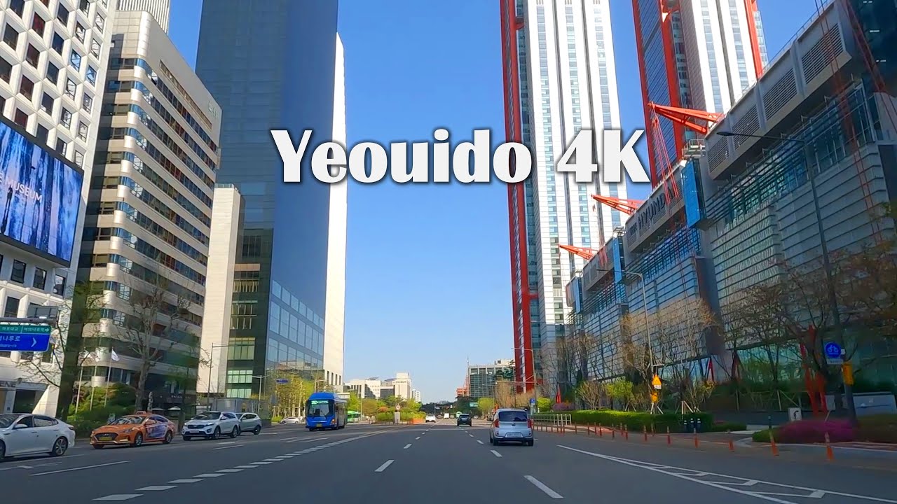 Yeouido Drive 4K, Seoul Special City in Korea. [서울시 여의도동] - YouTube