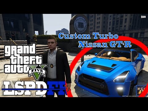 2017 Nissan GT-R | FBI Patrol GTA 5 LSPDFR Episode 34