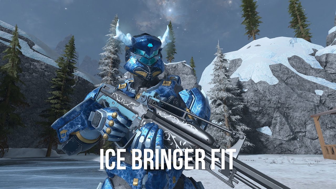 A look for the cold of winter: Ice Bringer - Halo infinite fit - YouTube