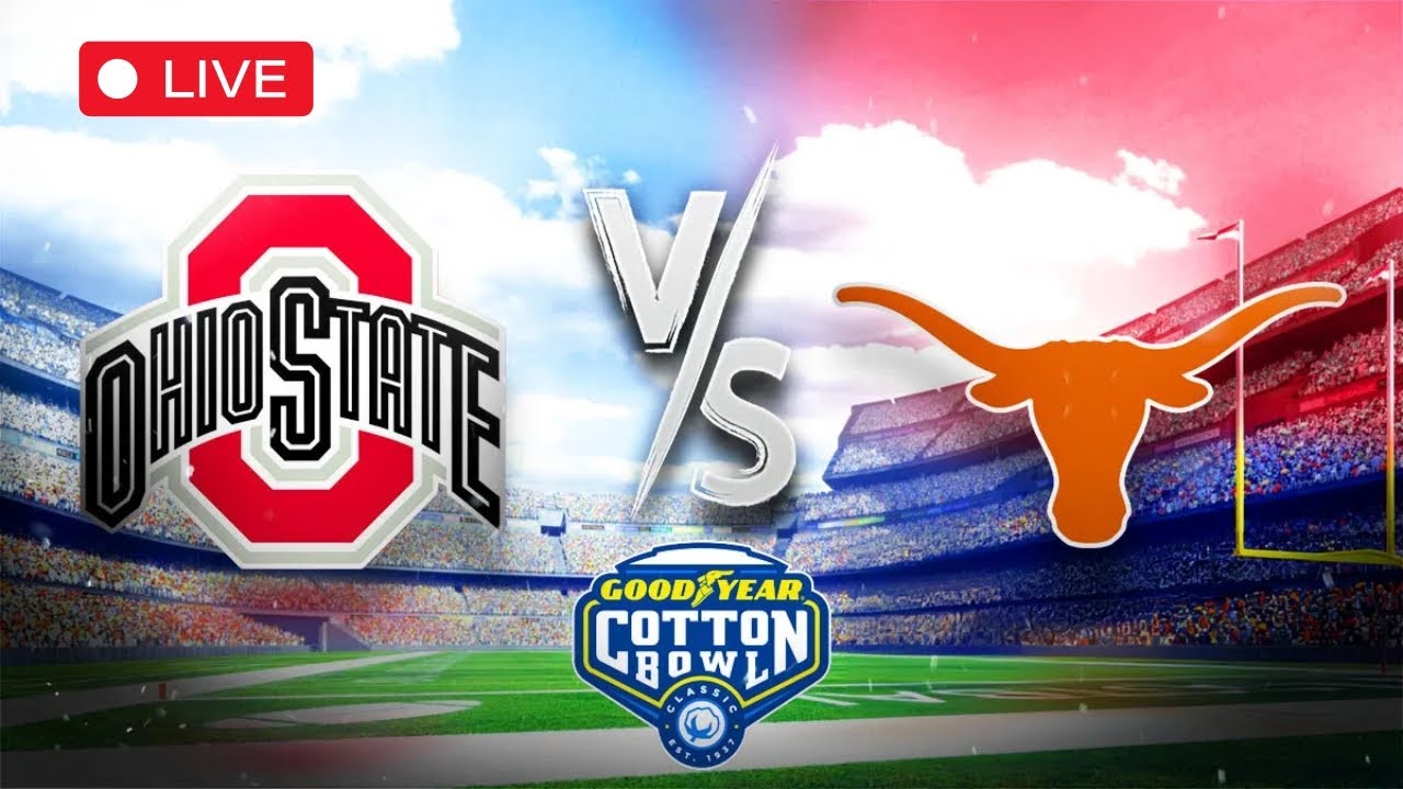 Ohio State vs Texas | CFB25 | CFP Semifinal Goodyear Cotton Bowl - YouTube