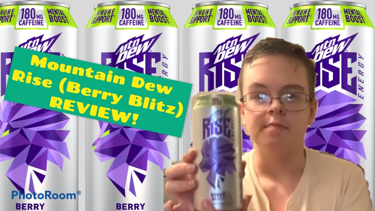 Mountain Dew Rise Berry Blitz REVIEW! - Is This New Energy Drink Worth ...