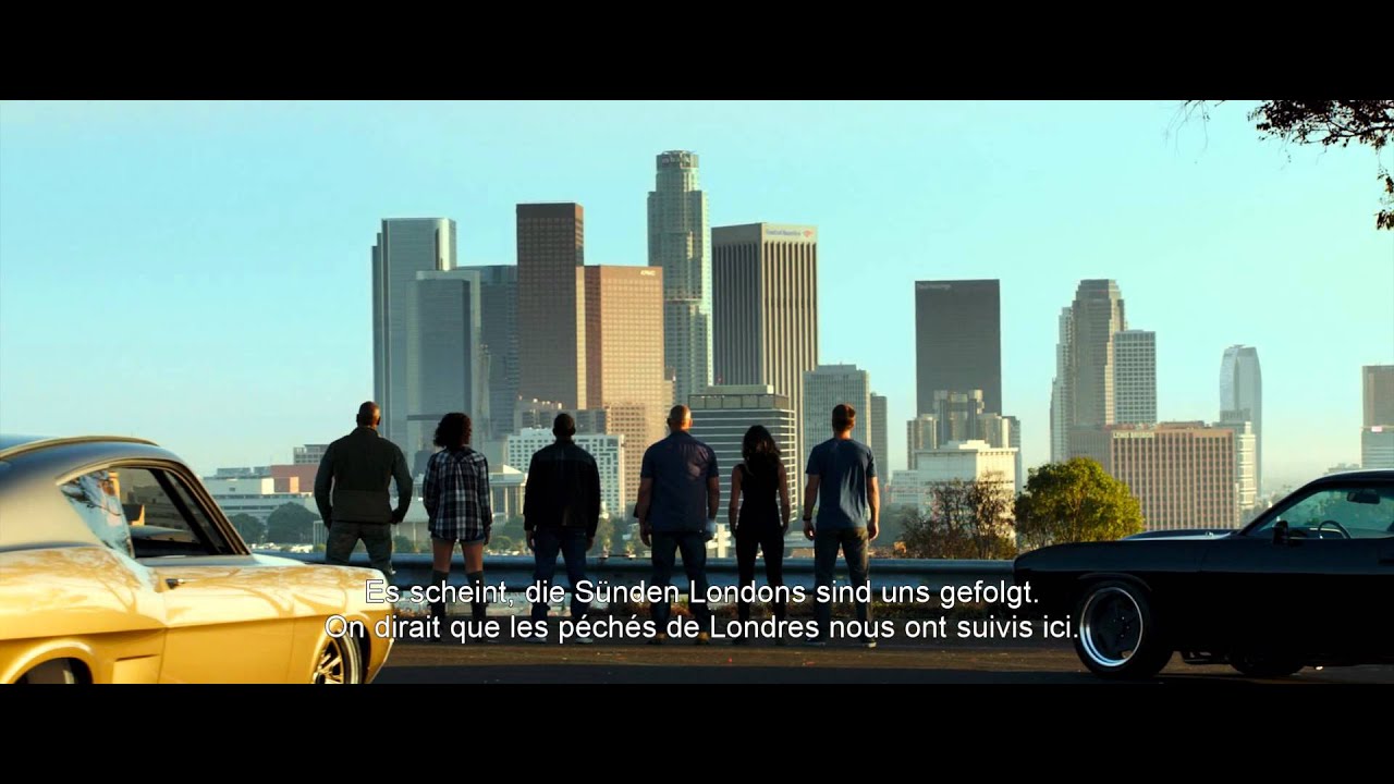 Fast & Furious 7 (Trailer 1 - Edf) - YouTube