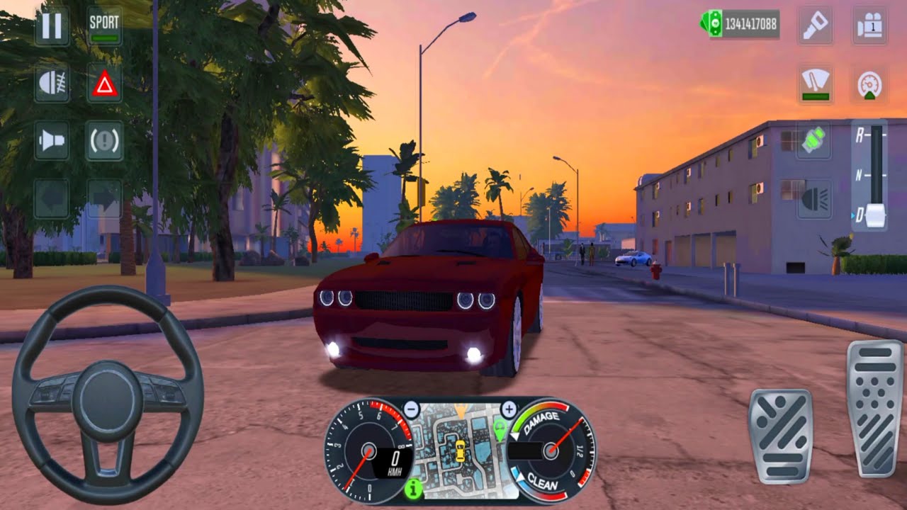 Taxi Simulator EVO 2025 - Dodge Challenger SRT Hellcat as a Taxi! - YouTube