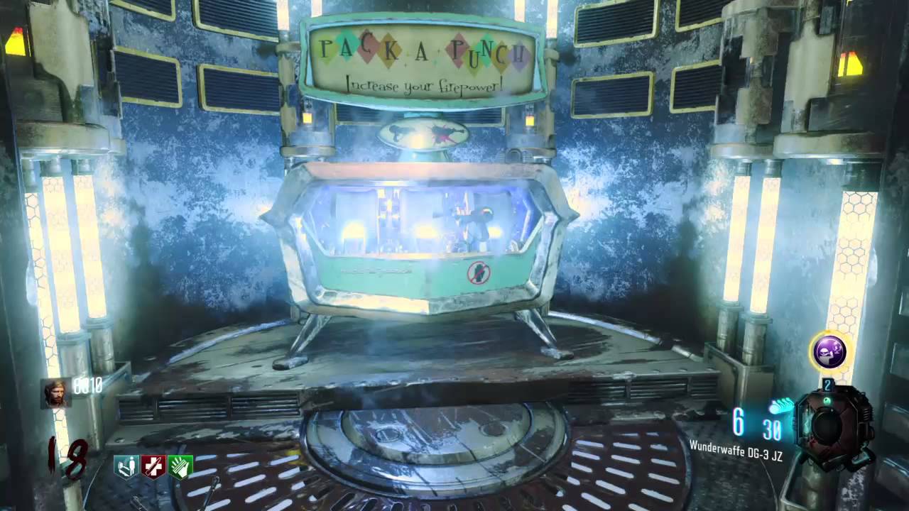 Pack-a-Punched Ray Gun in Bo3 Zombies (Porter's X2 Ray Gun) New Look ...