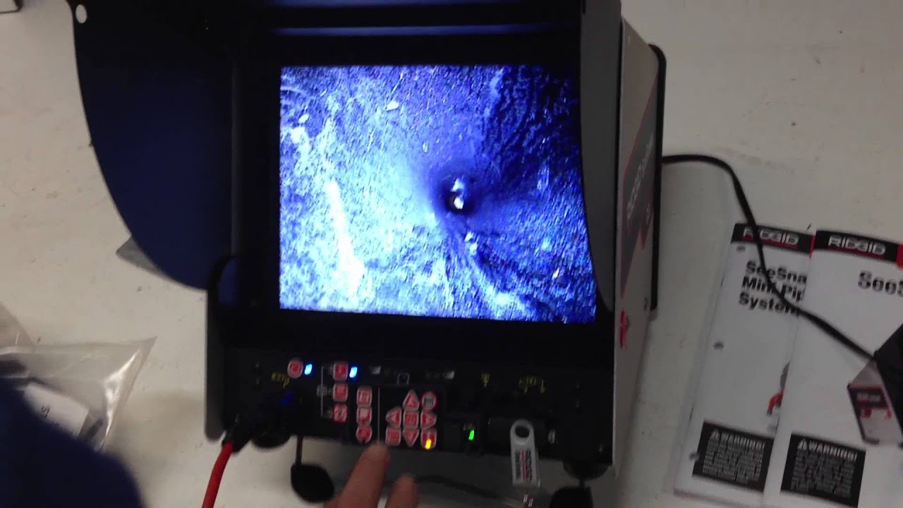 Ridgid CS-10 and Reel SeeSnake Plus Demonstration and Discussion - YouTube