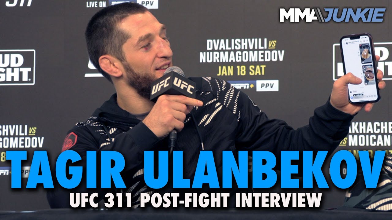Tagir Ulanbekov Felt Pressure of Opening Card for Umar Nurmagomedov ...