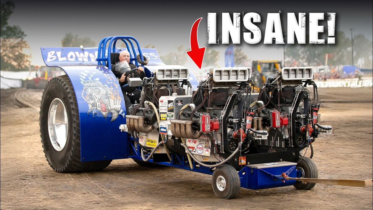 15,000 HORSEPOWER Tractor Racing.. it was NUTS! (PullTown USA 2025 ...