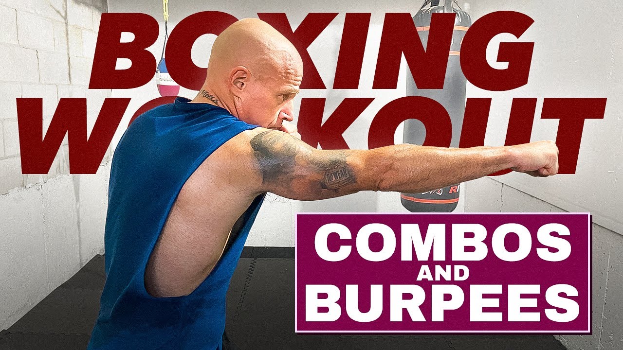 Boxing Workout - Combos and Burpees #boxingcombos - YouTube