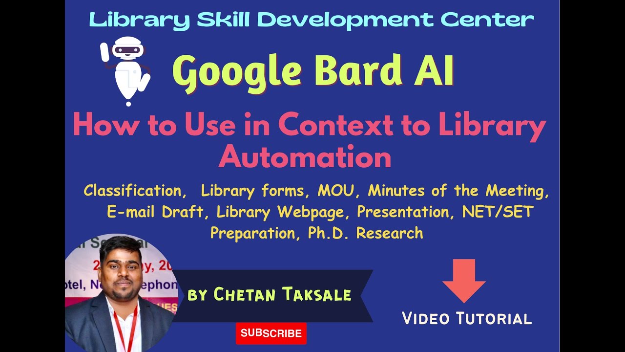 Google Bard AI - How to Use In Context to Library Automation - YouTube
