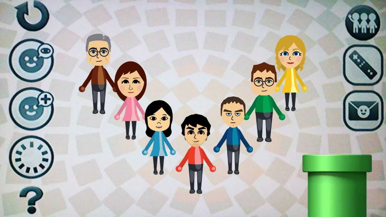 Mii Family Christmas 2011 - YouTube