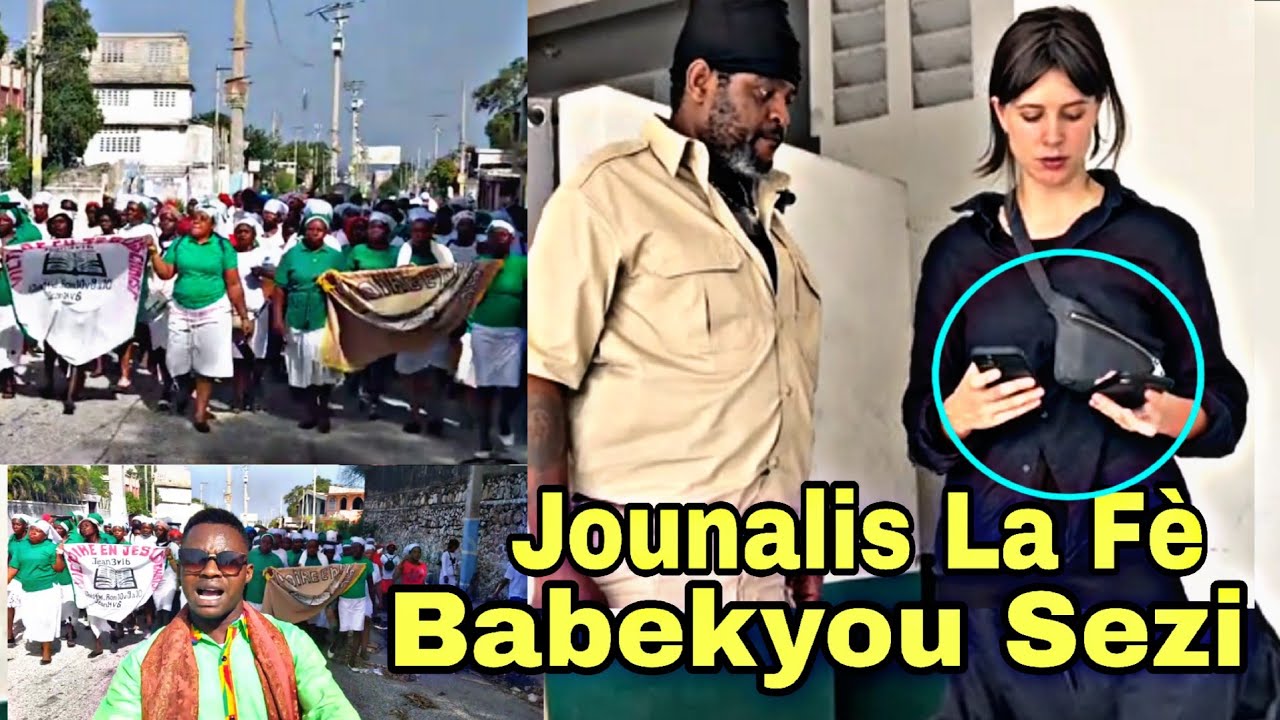 Jounalis la Fè Babekyou Sezi Li Bal We Prèv Yo- Yon Gwoup Kretyen ...