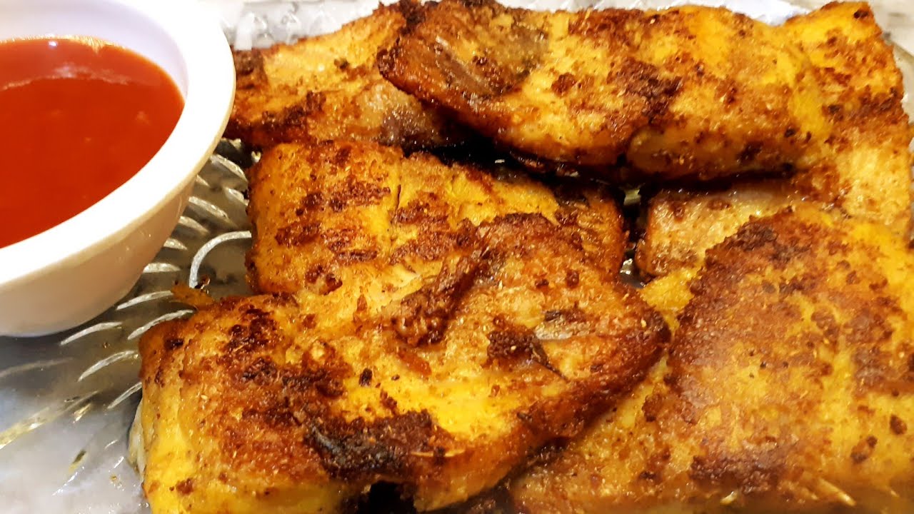 Fish, Fry, recipe, by kitchen with munazza delicious and easy fish fry ...