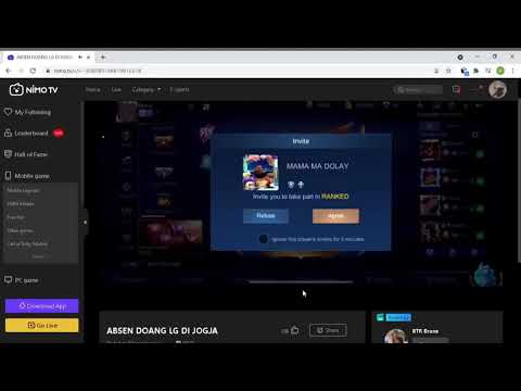 VIRAL!!! BTR BRANZ NGENT** SAAT LIVE DI NIMO TV