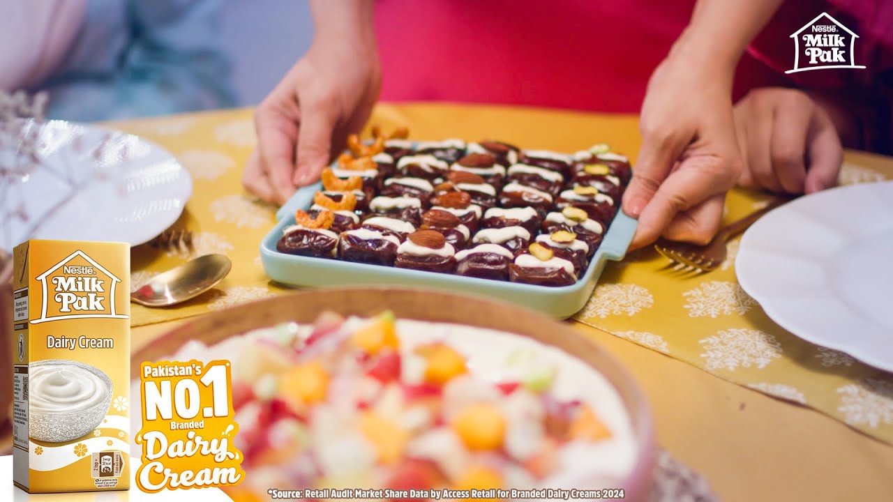 Roz Special Iftar with NESTLÉ MILKPAK DAIRY CREAM - YouTube