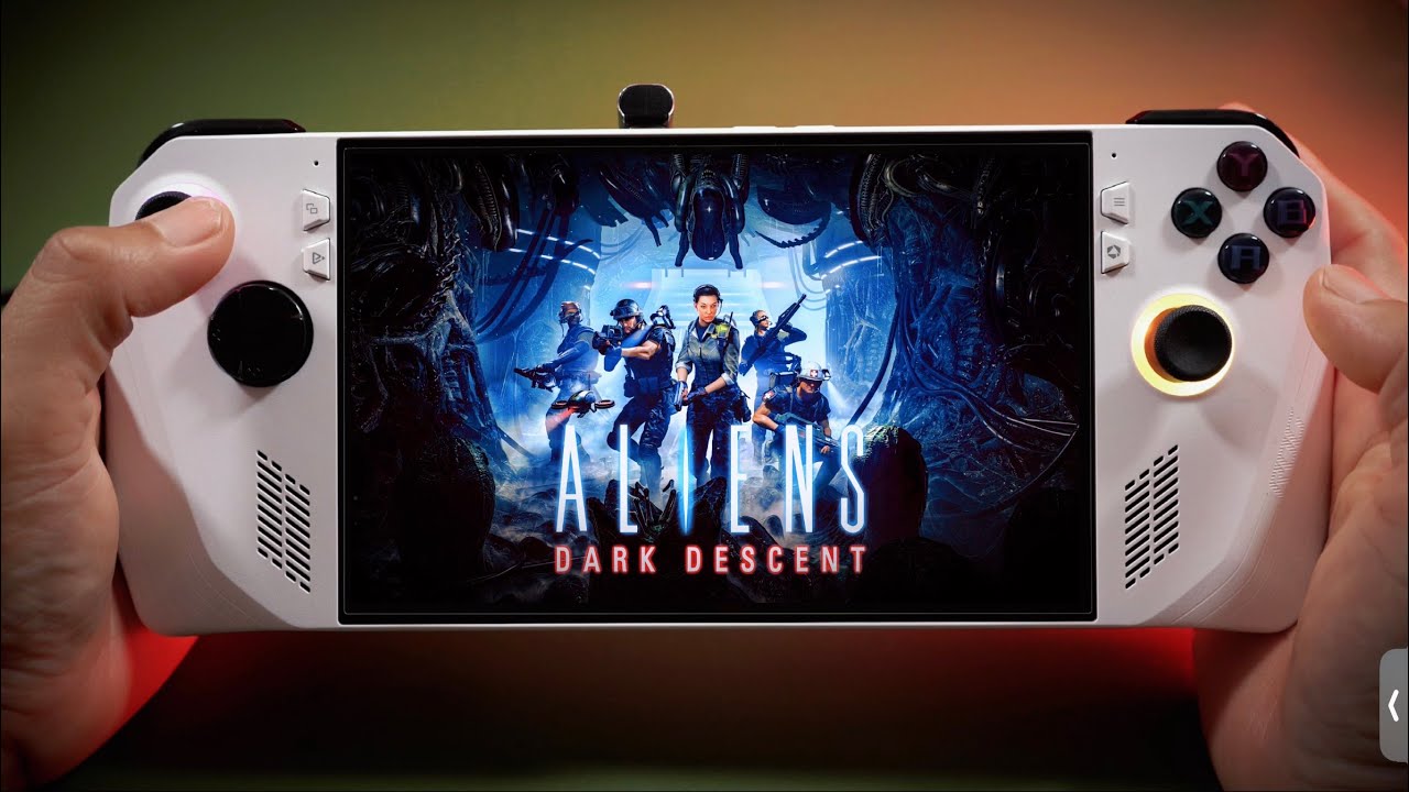 Alien dark descent -Asus Rog Ally | Performance Settings | Testing| Let ...