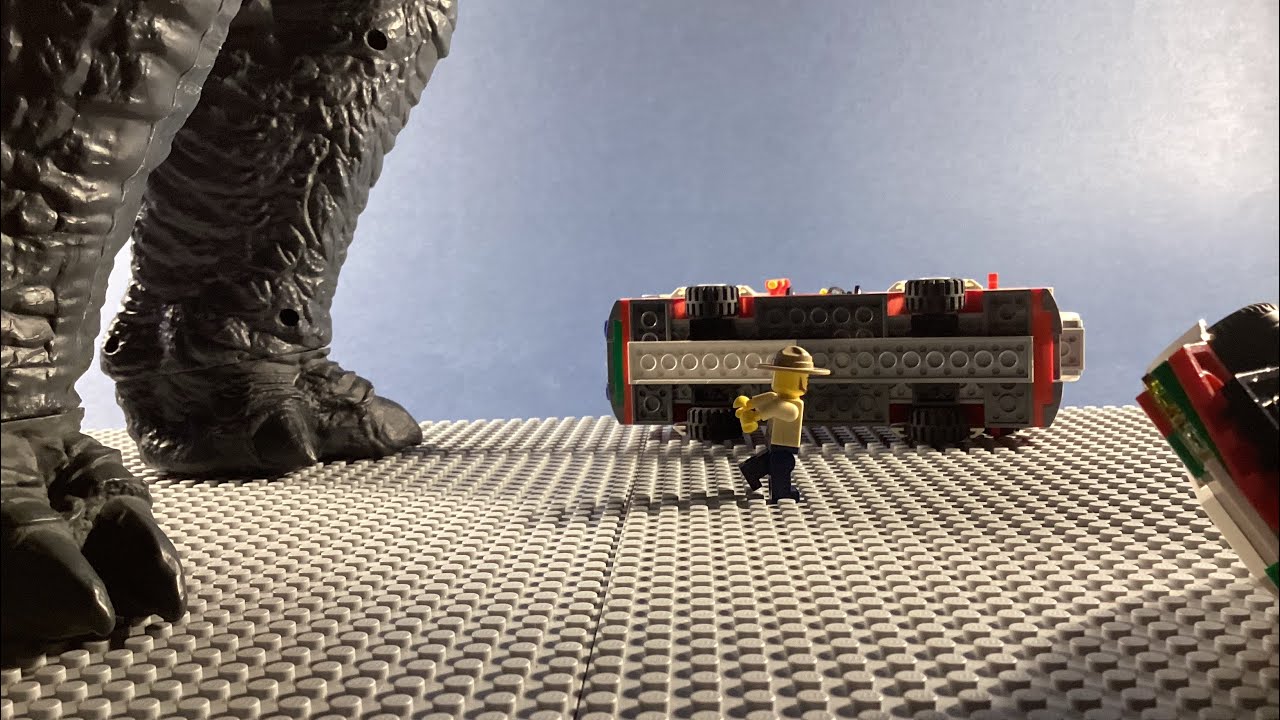 LEGO “Godzilla!!!!!” Stop Motion - YouTube