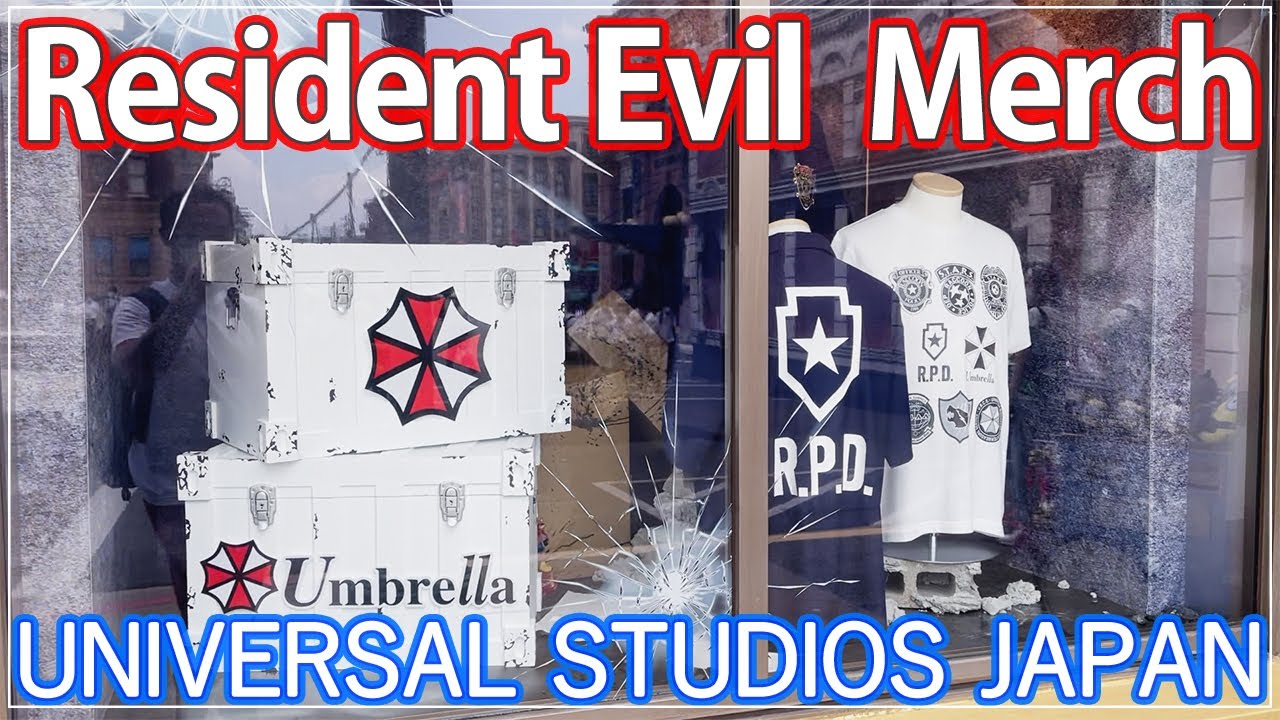 Resident Evil Merchandise 2022 at Universal Studios Japan - YouTube