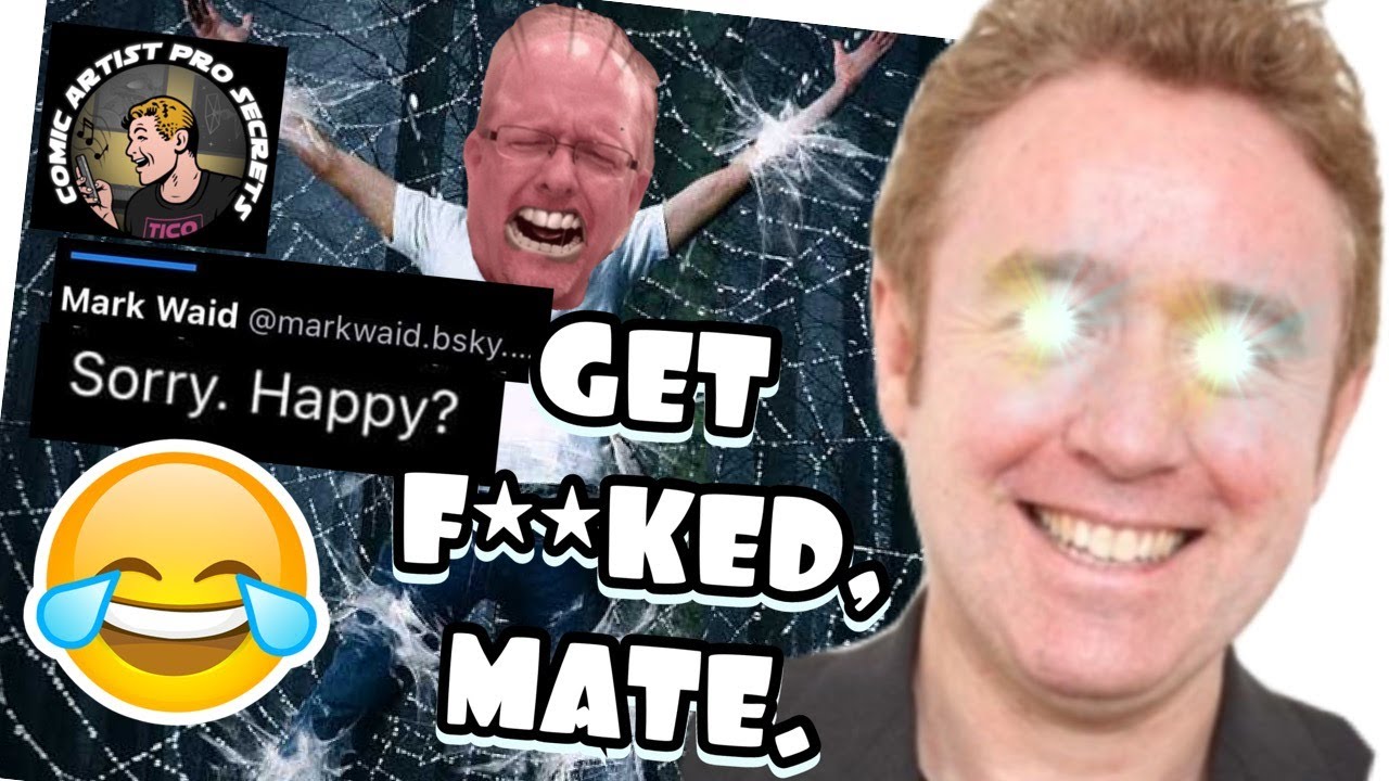 LMFAO MARK WAID HUMILIATED!! Millar/Waid DRAMA EXPLAINED!! - YouTube