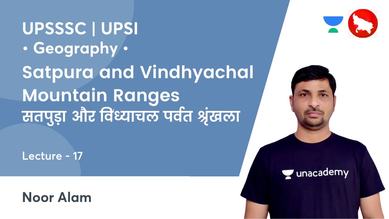 Satpura and Vindhyachal Mountain Ranges | Geography | UPSSSC, UPSI | by ...