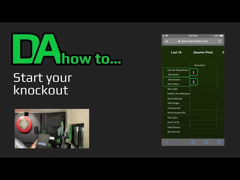 How To: Start Your Knockout Tournament - YouTube