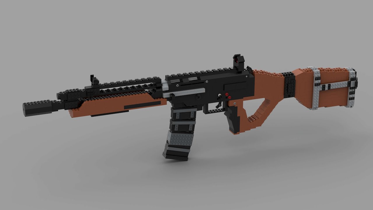Custom LEGO Gun MOC: MDUN's Maverick AR [COD Ghosts] - YouTube