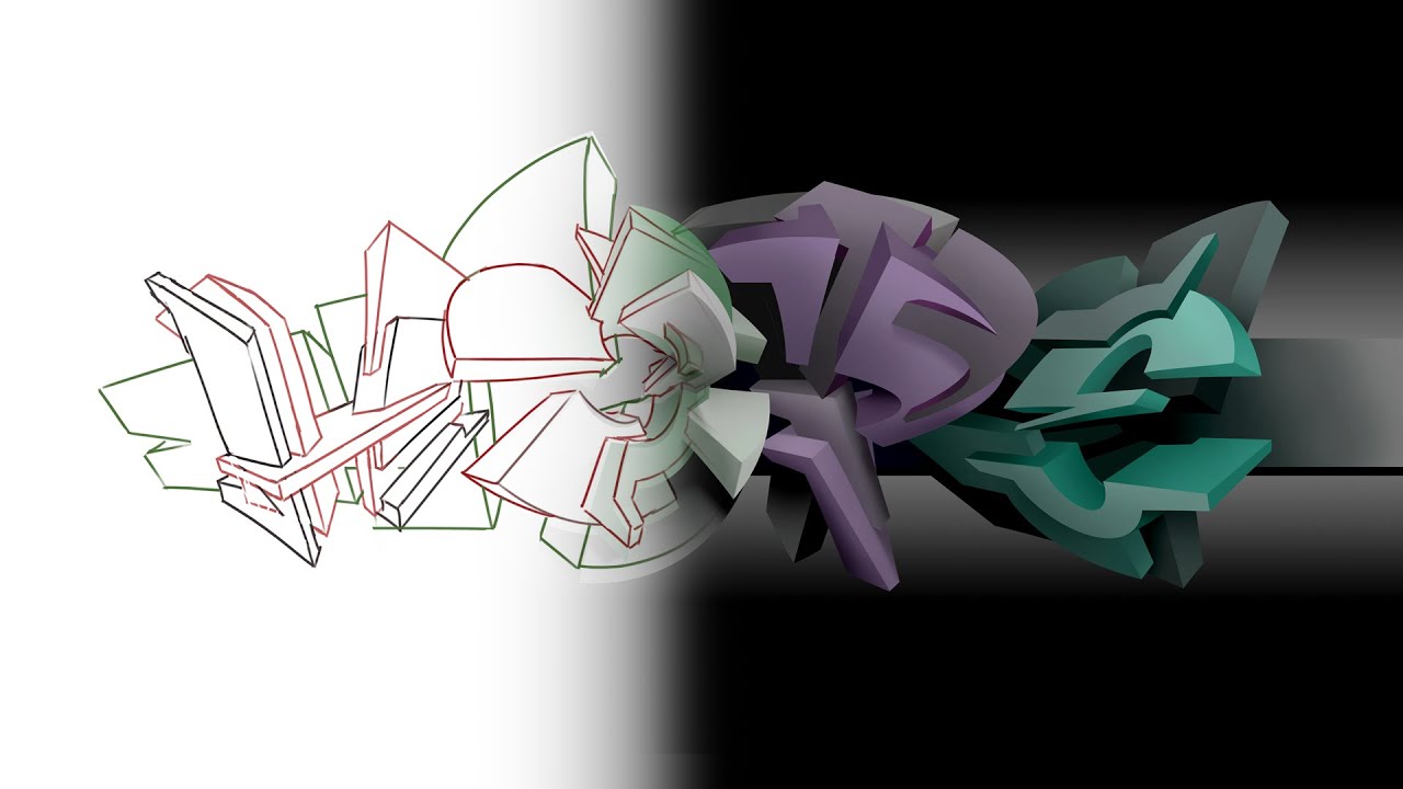 Hope DIgital 3D Graffiti - YouTube