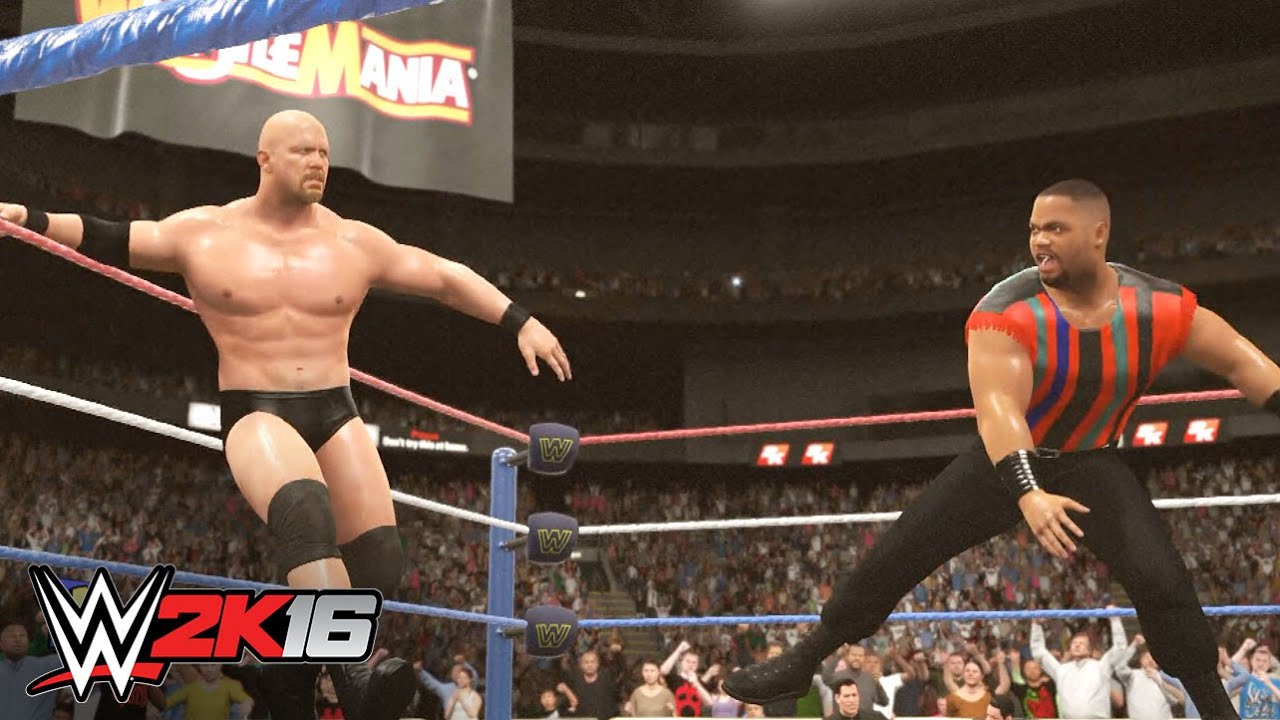 "Stone Cold" Steve Austin vs. Savio Vega: WWE 2K16 2K Showcase ...