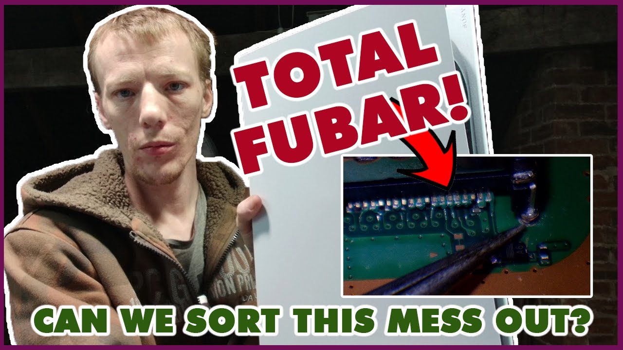 They Completely DESTROYED Their PS5 😲 Can I Fix This Major HDMI Damage ...