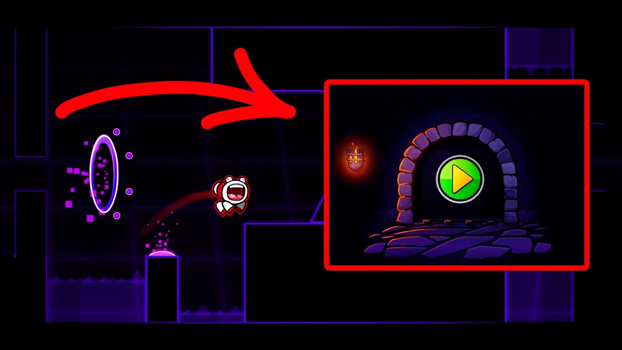 Geometry Dive – “The Trial” 100% Complete (Hidden Level) - YouTube