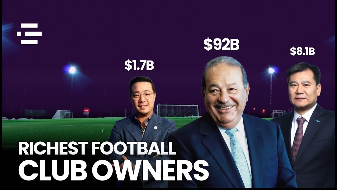 Richest Football Club Owners (3D Comparison) - YouTube