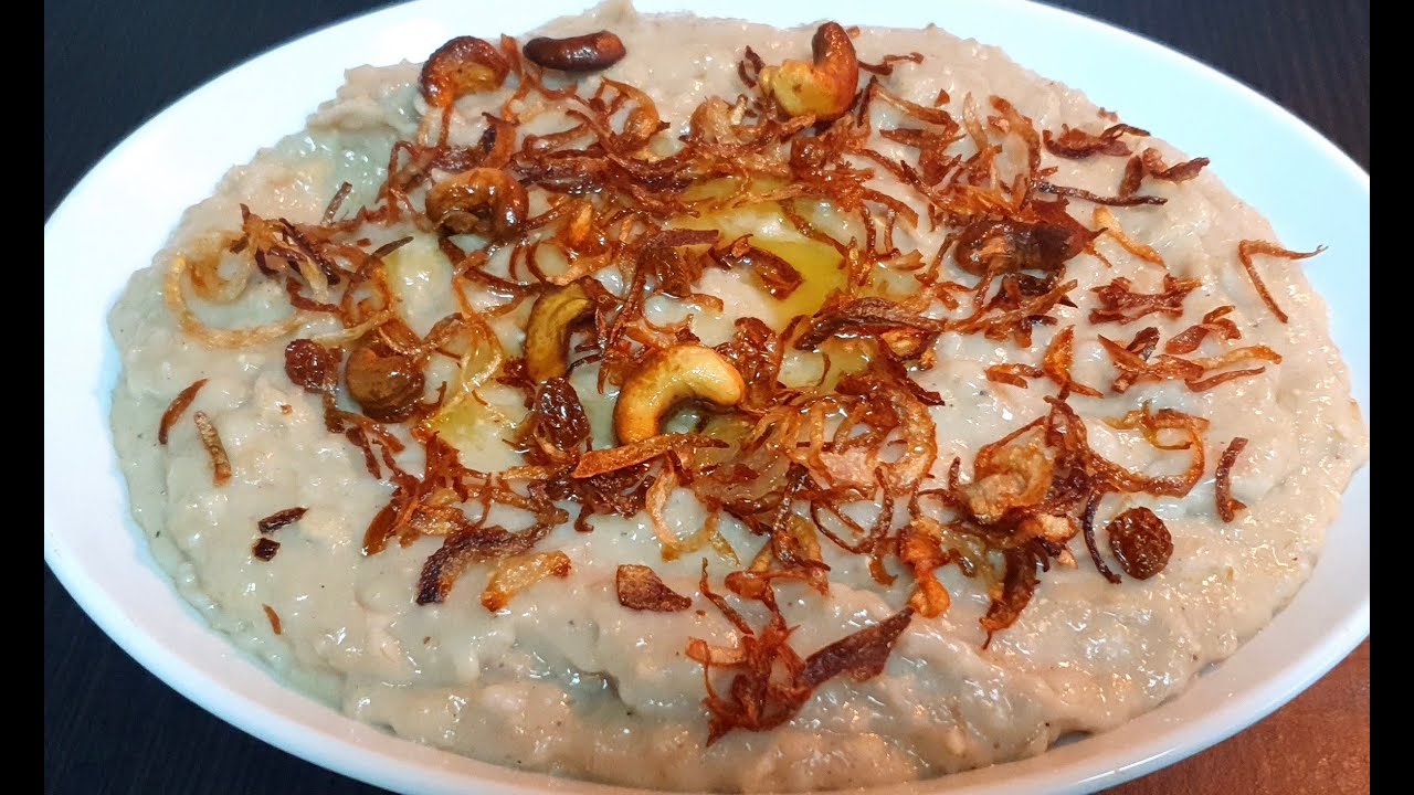 ഗോതമ്പ് അലീസ | Beef Aleesa | Harees - YouTube