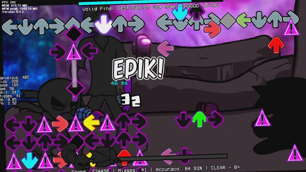 Voiid Sides Final Destination God Mode God Diff Clear - AK & WR Epik ...