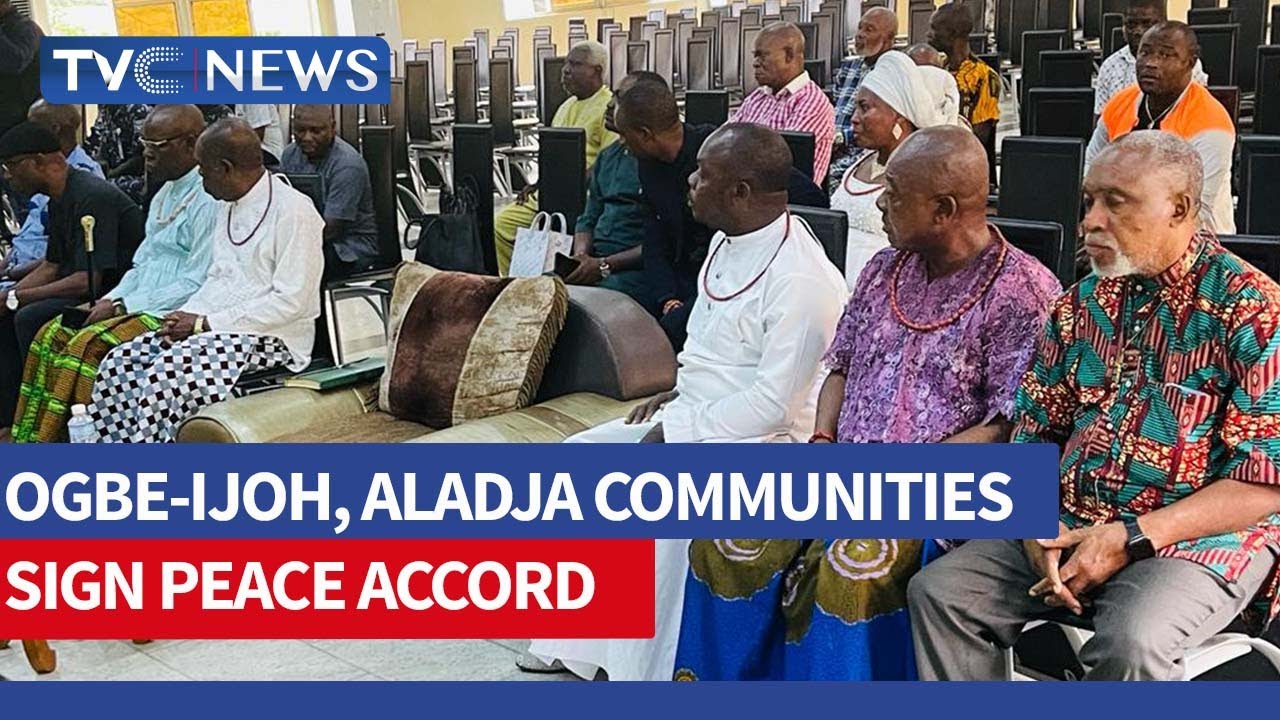 Ogbe-Ijoh, Aladja Communities Sign Peace Accord - YouTube