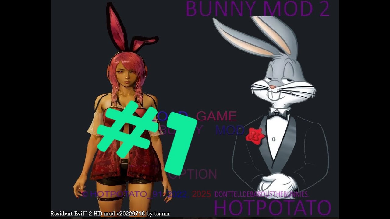 バイオ2 Resident Evil 2 bunny mod 2 full version #1 - YouTube